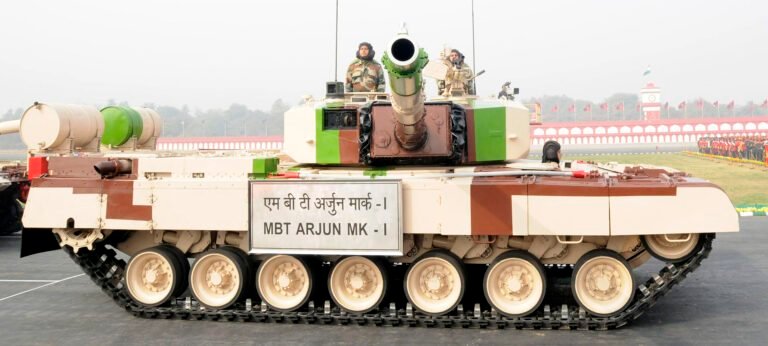 Arjun Mk-I MBT Main Battle Tank India: Details and Specifications