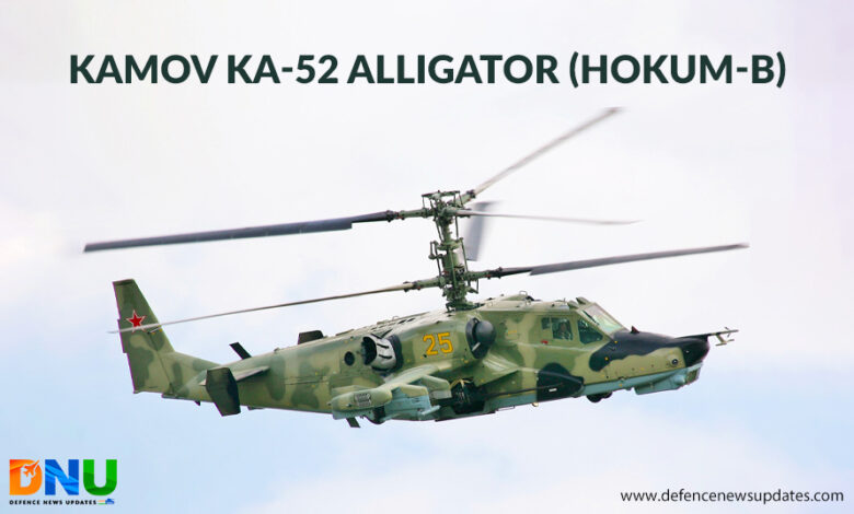 "Kamov Ka-52 Alligator (Hokum-B) - Russian Attack Helicopter"