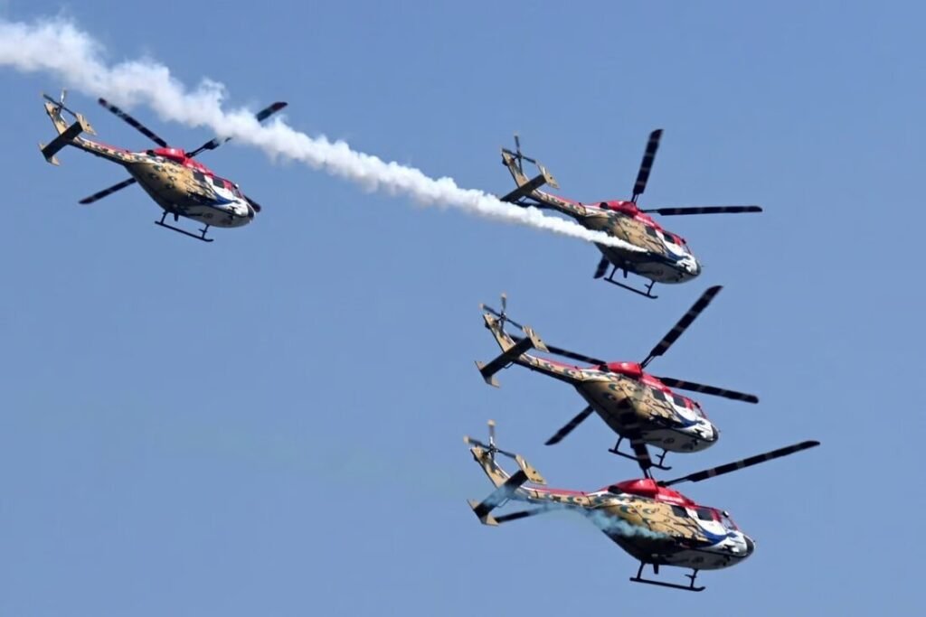 India opens its largest helicopter factory in new defence push