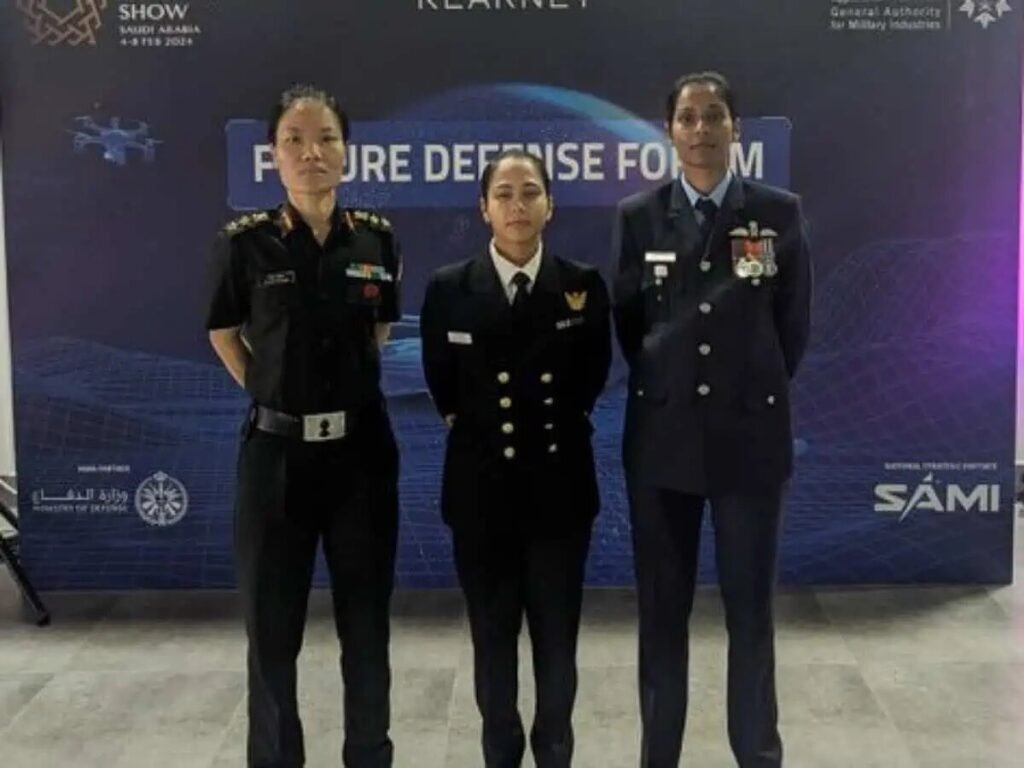 Riyadh World Defence Show: India's women in uniform shine