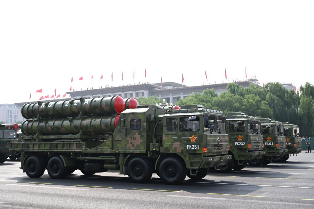 China Showcases HQ-19 and HQ-29 Air Defense Systems in Military Parade