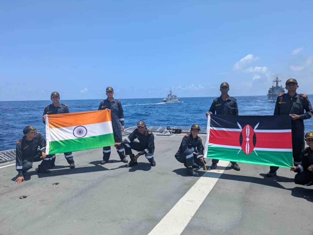Indian Navy 1TS Completes Mombasa Visit | India-Kenya Maritime Cooperation