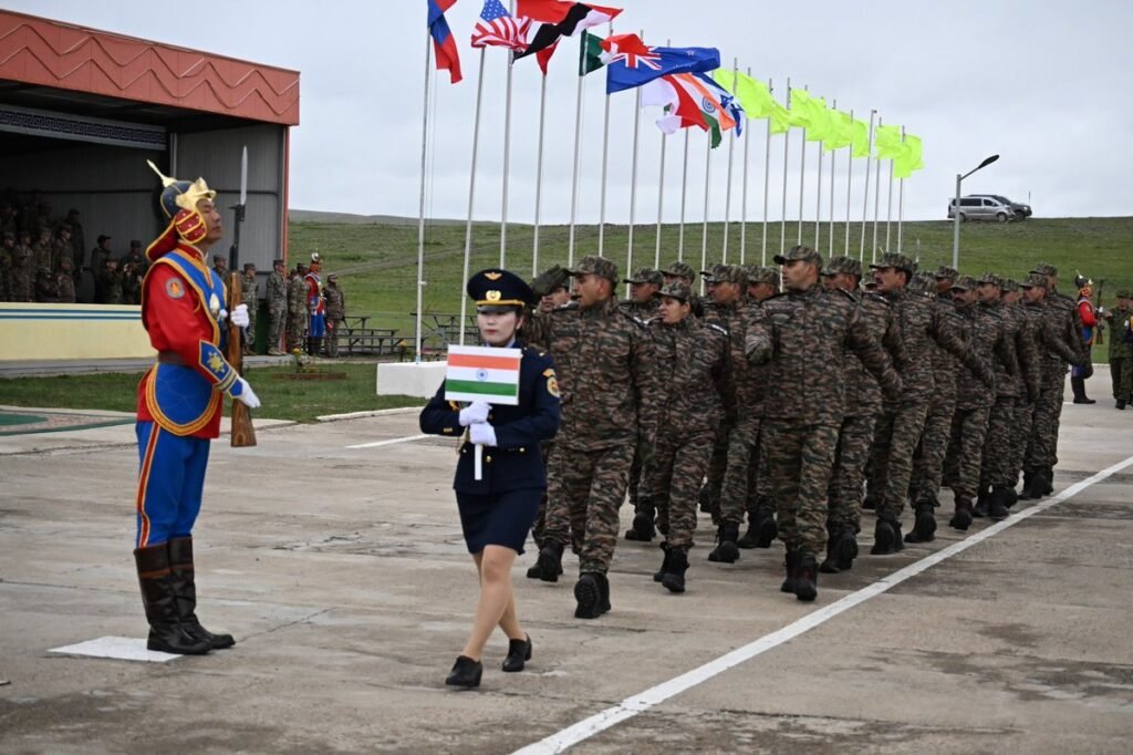 Jat Regiment Mongolia exercise 18 countries US